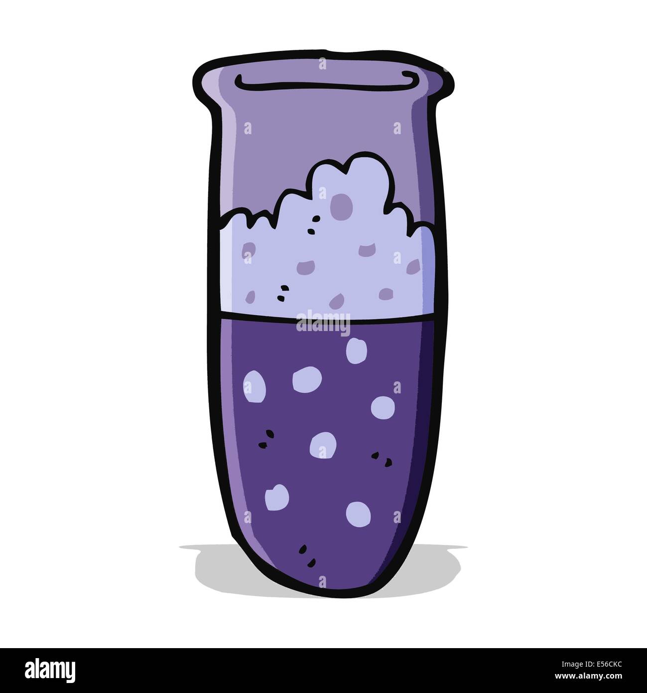 Bubbling test tube Stock Vector Images - Alamy