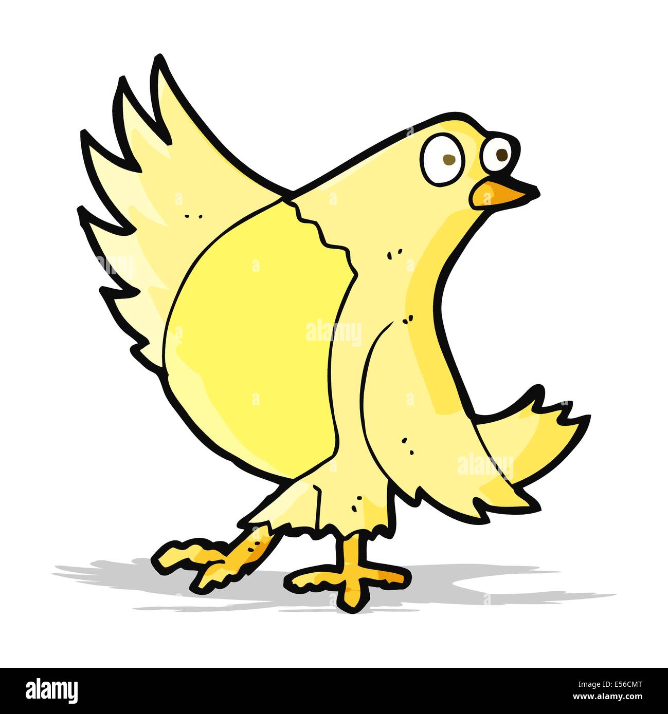 Cartoon dancing bird Stock Vector Images - Alamy