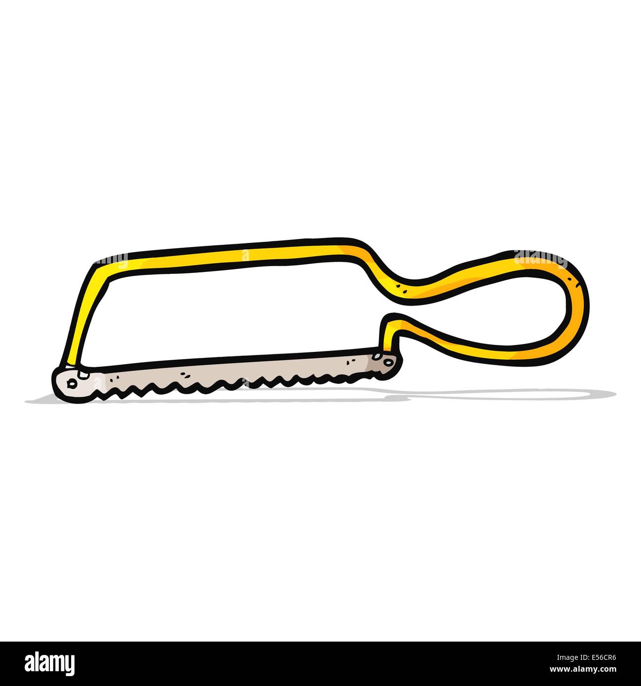 Cartoon hacksaw hi-res stock photography and images - Alamy