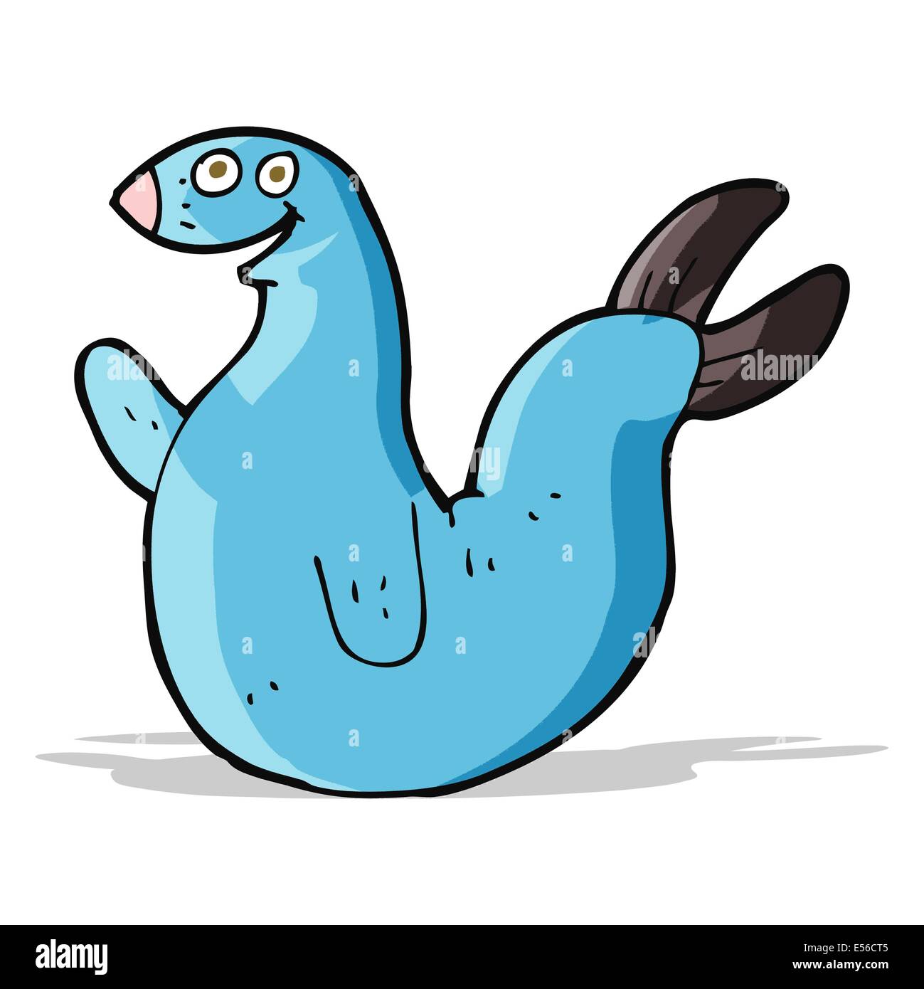 cartoon happy seal Stock Vector Image & Art - Alamy