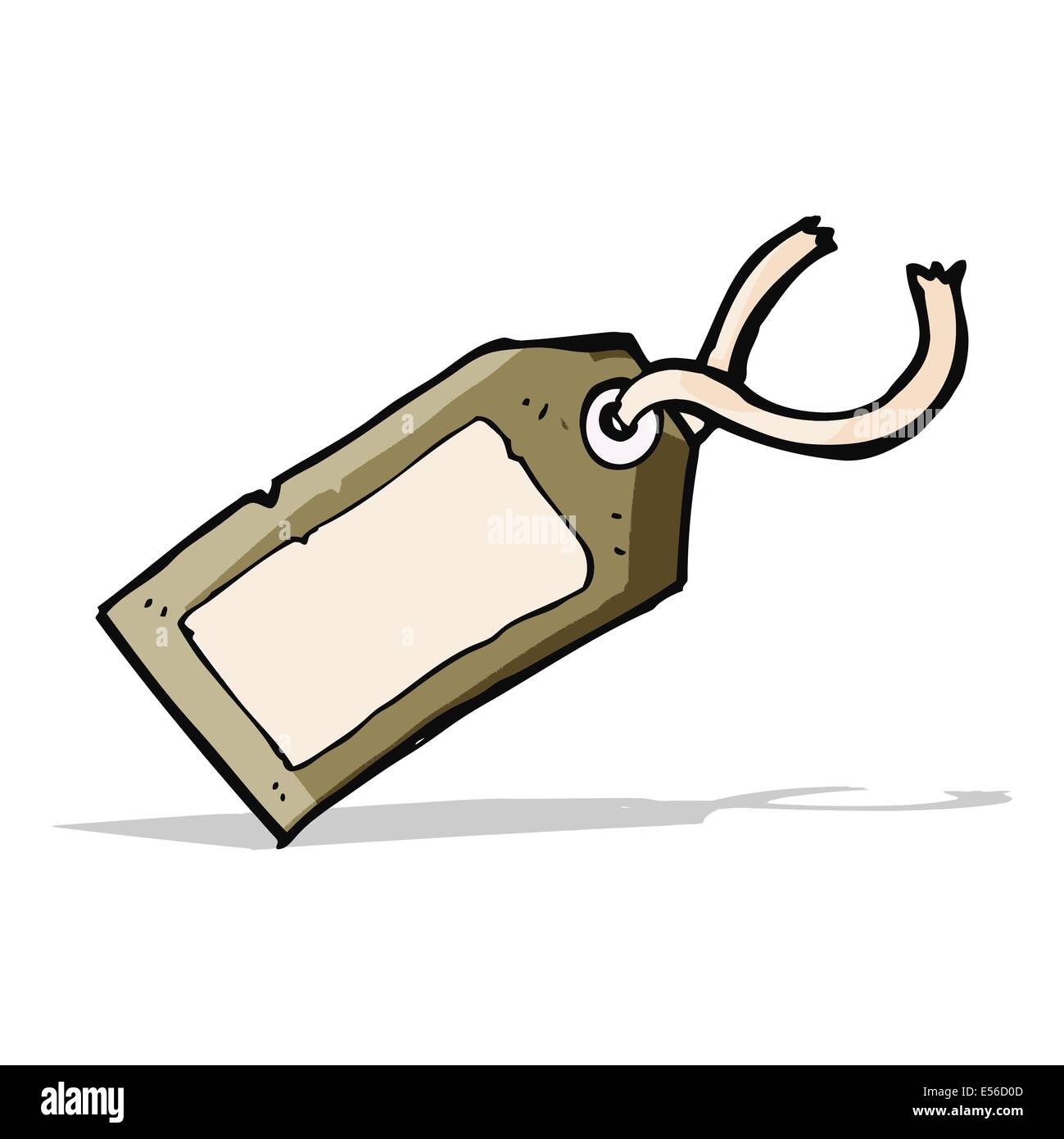 cartoon luggage tag Stock Vector Image & Art - Alamy