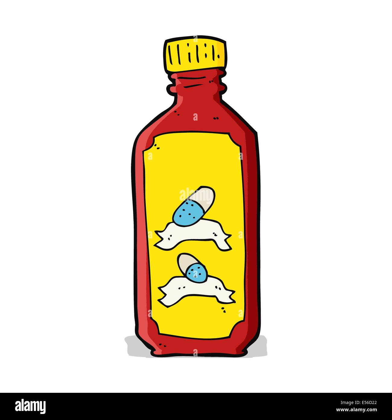 cartoon old bottle of pills Stock Vector Image & Art - Alamy