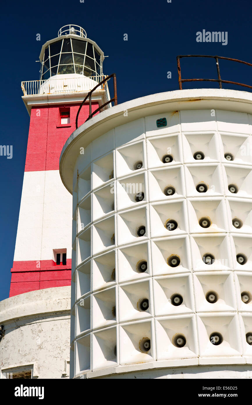 UK, Wales, Gwynedd, Lleyn peninsula, Bardsey Island, lighthouse ...