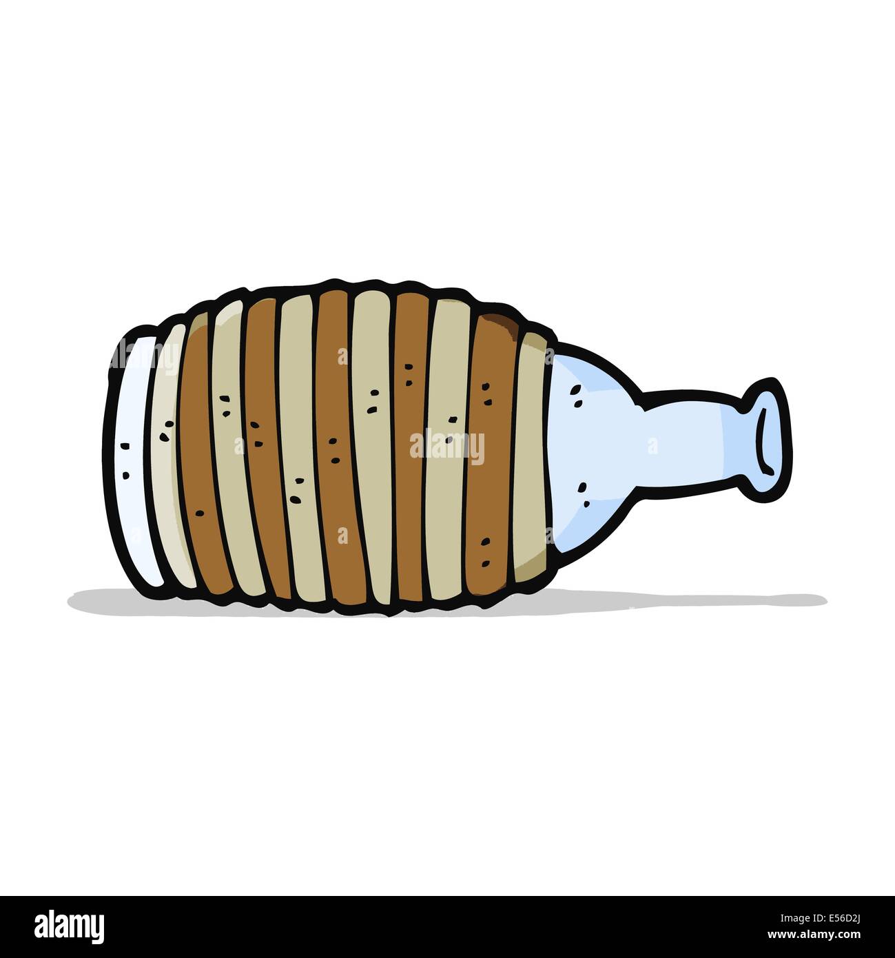 Spilled drink cartoon Cut Out Stock Images & Pictures - Alamy