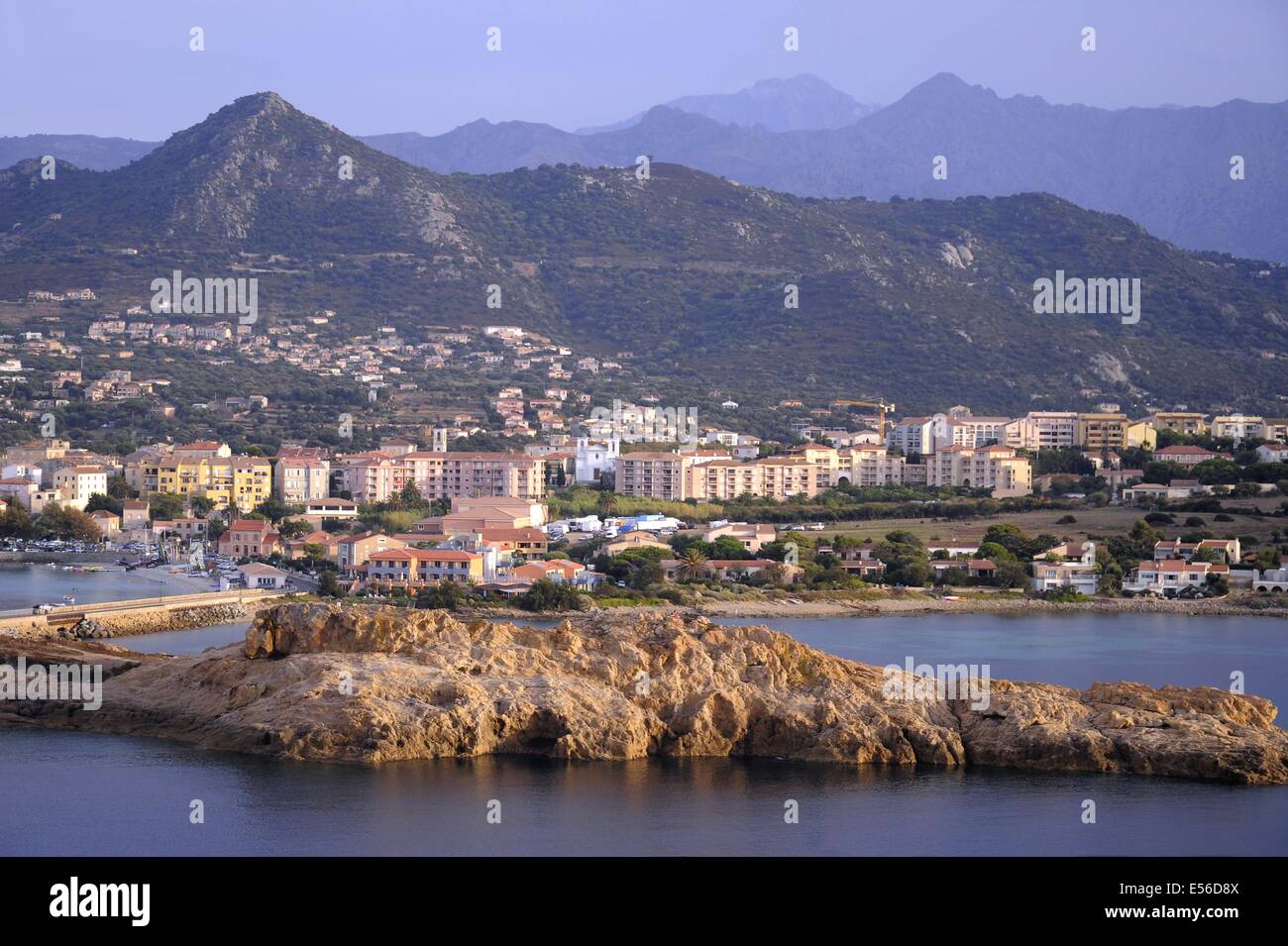 Ile Rousse, Balagne region, Corsica island (France Stock Photo - Alamy