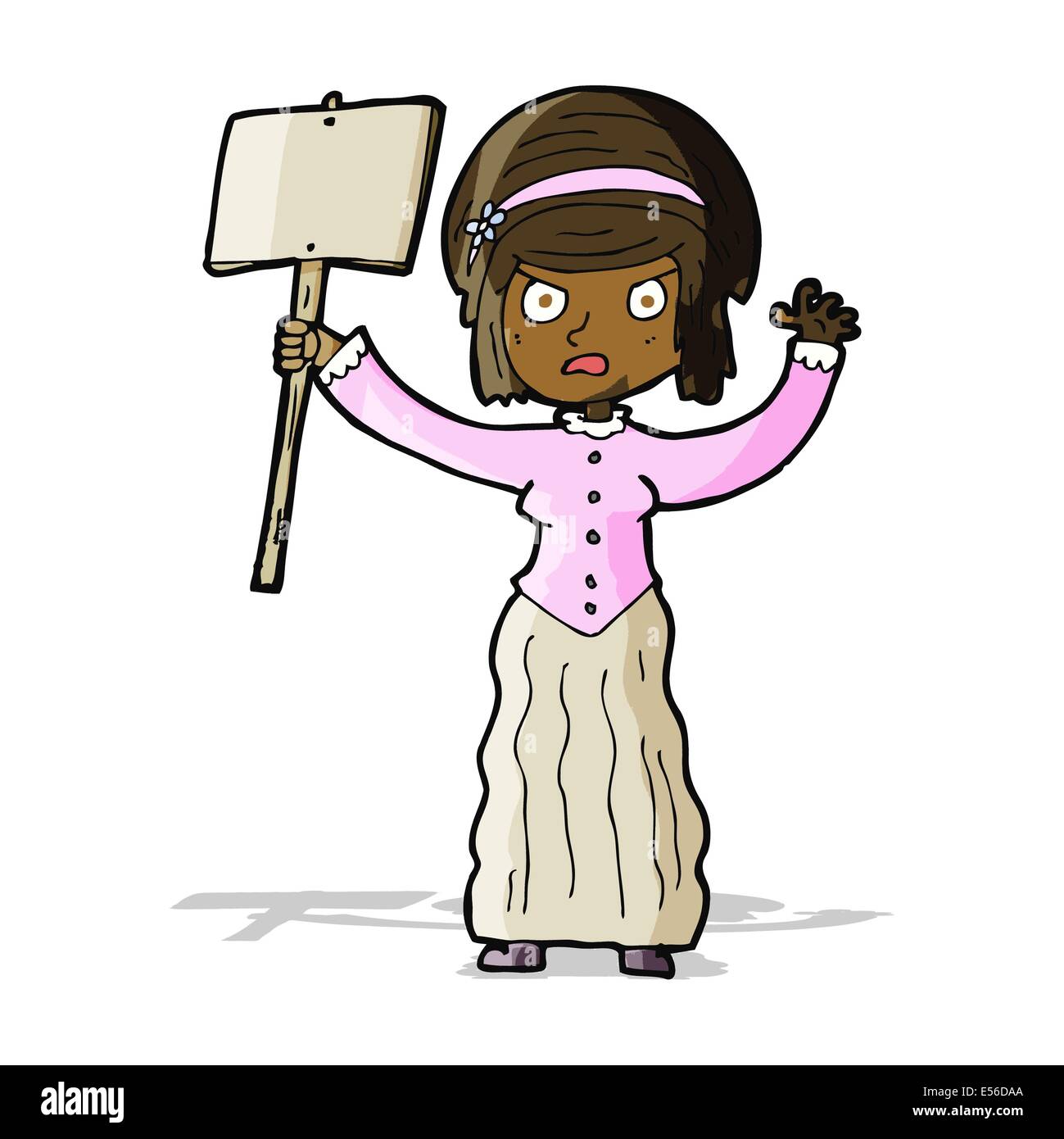 Suffragette Cartoon High Resolution Stock Photography and Images - Alamy