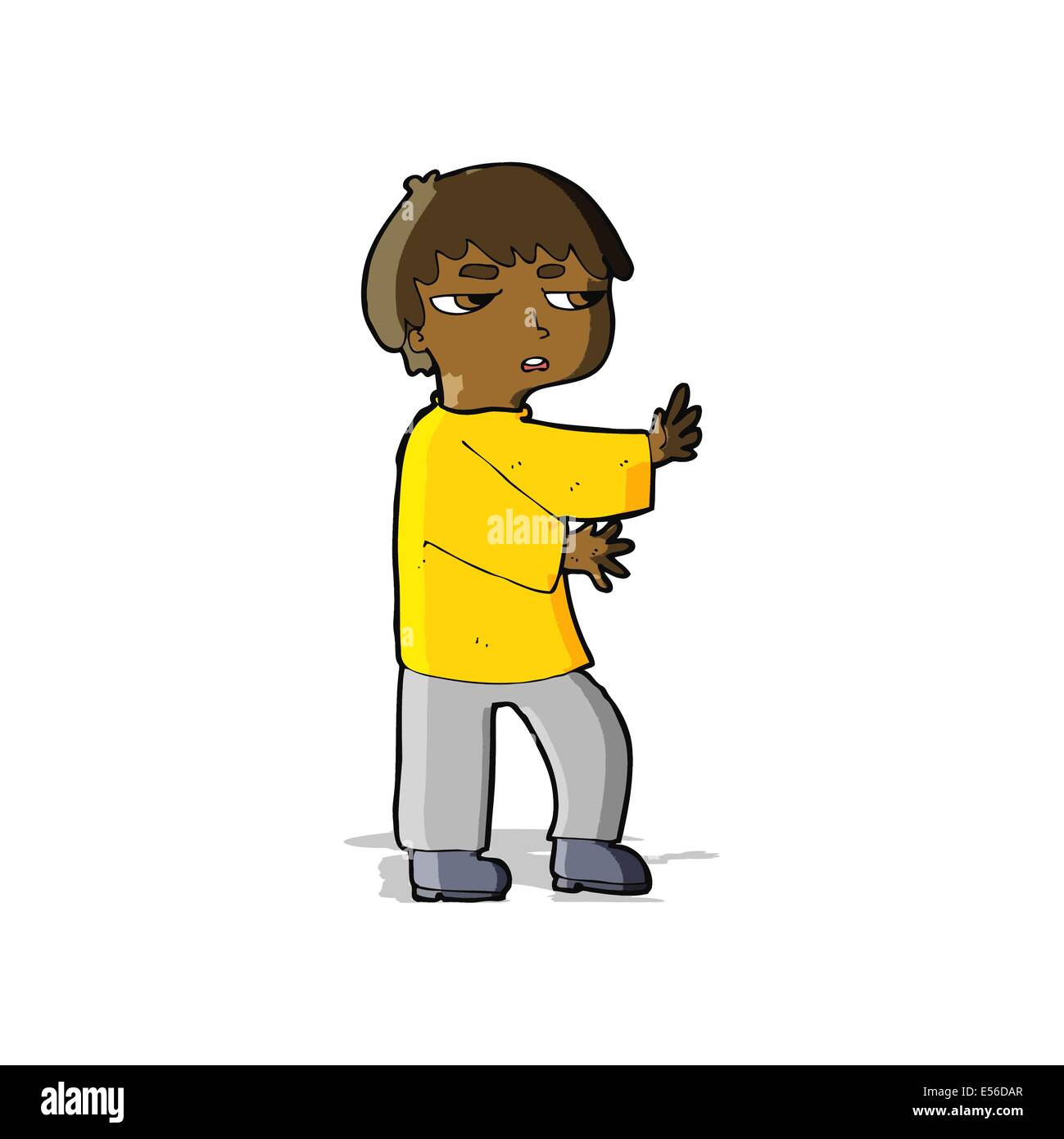 cartoon man gesturing Stock Vector Image & Art - Alamy