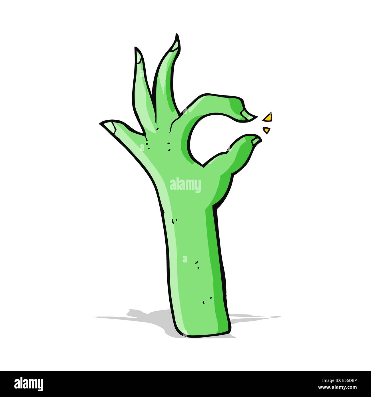 cartoon most excellent hand gesture Stock Vector Image & Art - Alamy