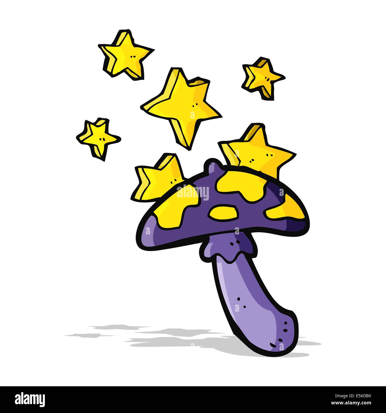 cartoon magic toadstool Stock Vector Image & Art - Alamy