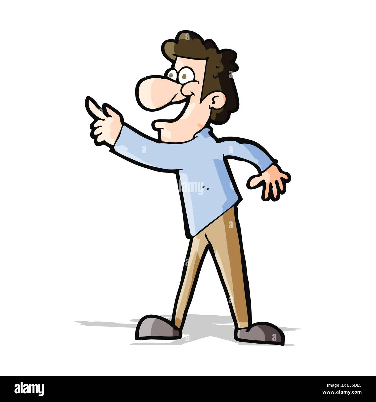 cartoon man pointing and laughing Stock Vector Image & Art - Alamy