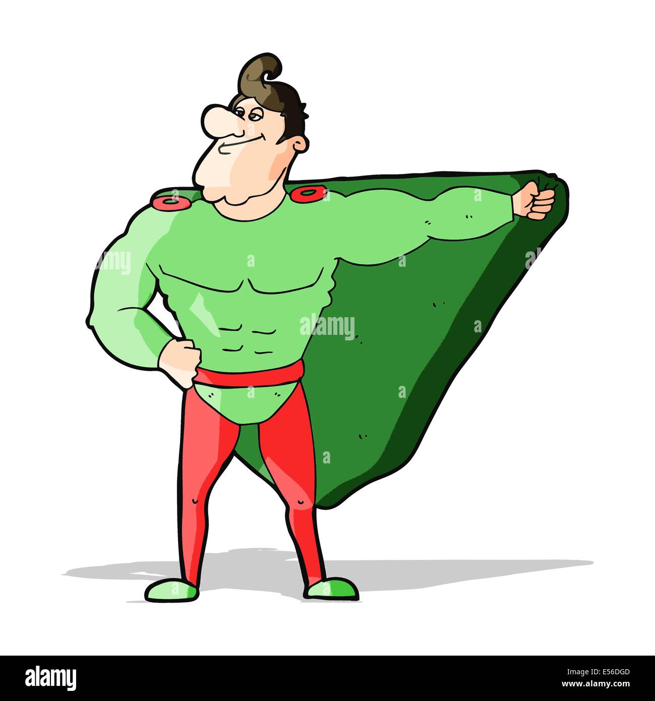 funny cartoon superhero Stock Vector Image & Art - Alamy