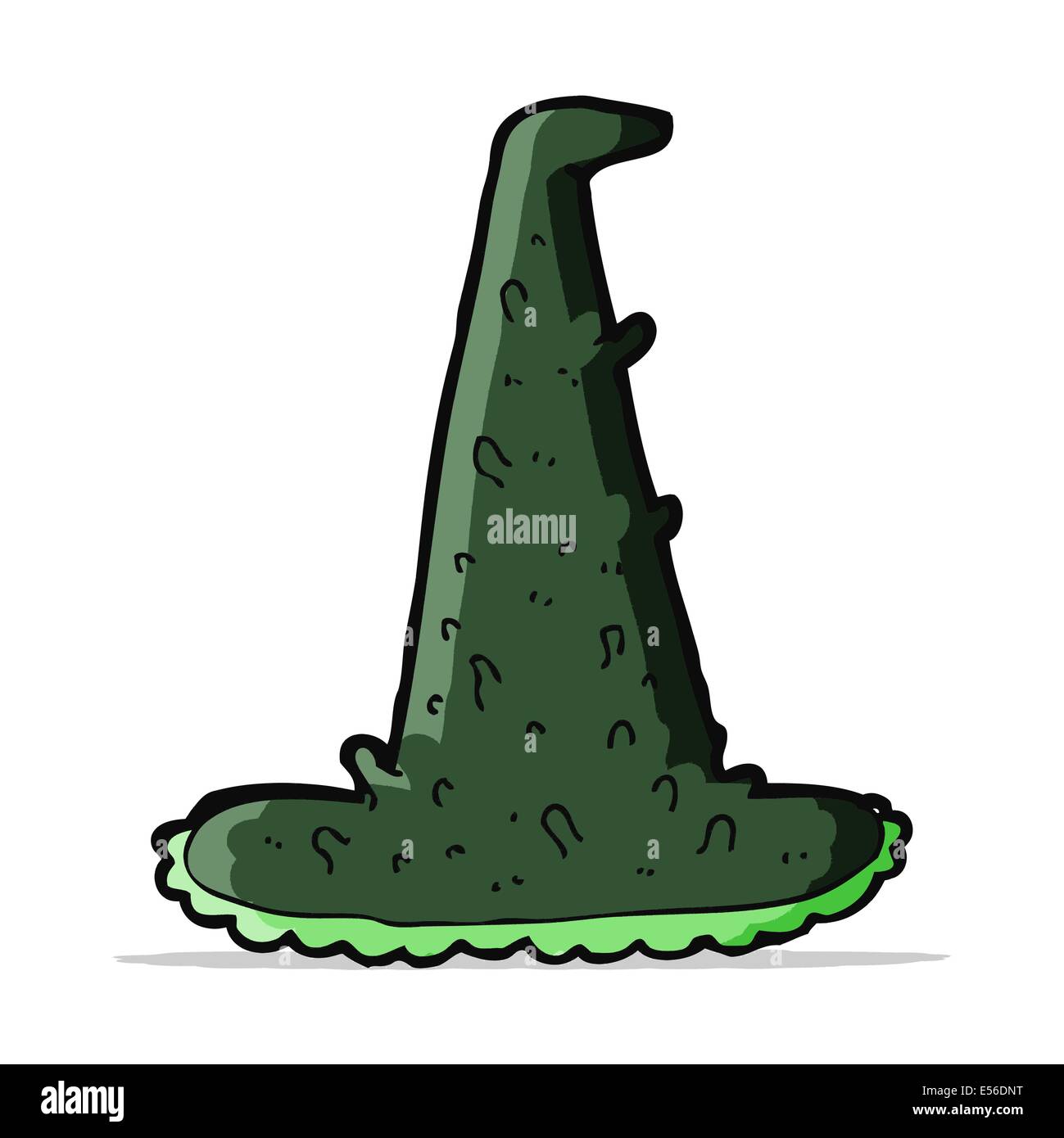 cartoon spooky witch hat Stock Vector Image & Art - Alamy