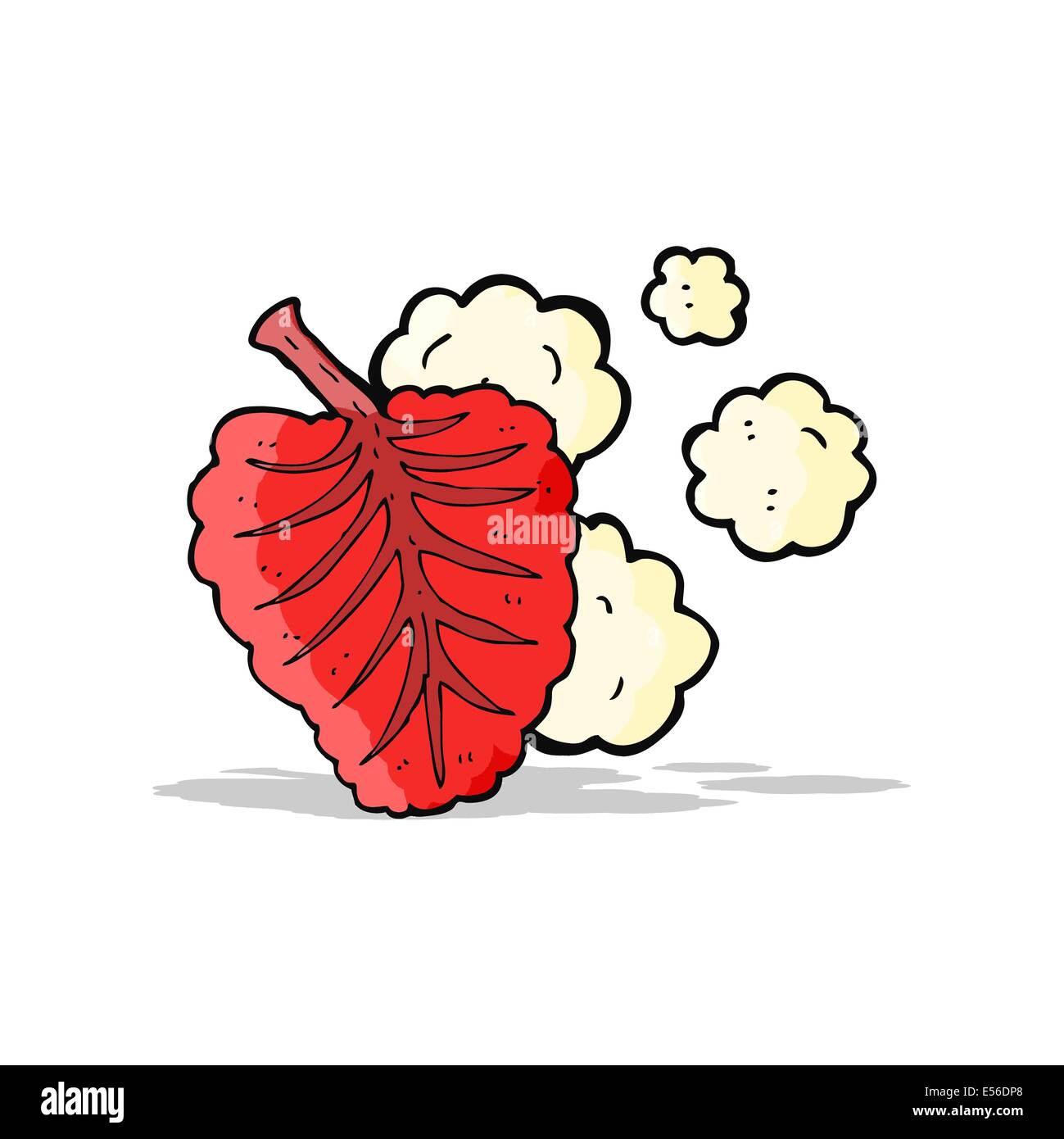 cartoon leaf symbol Stock Vector Image & Art - Alamy