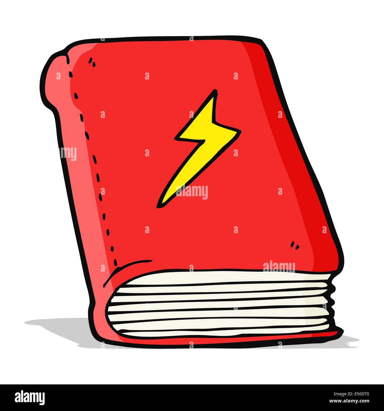 cartoon magic spell book Stock Vector Image & Art - Alamy