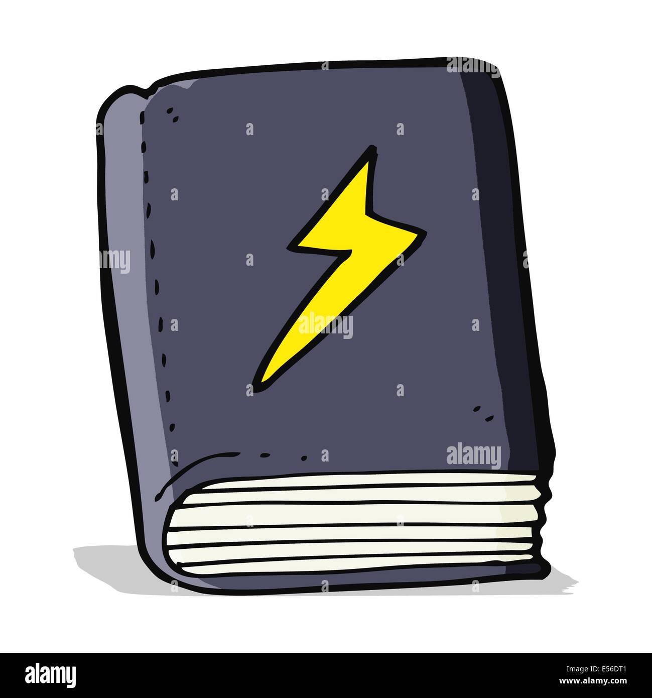 cartoon magic spell book Stock Vector Image & Art - Alamy