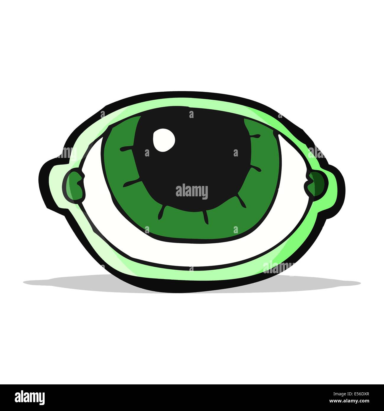 cartoon staring eye Stock Vector Image & Art - Alamy