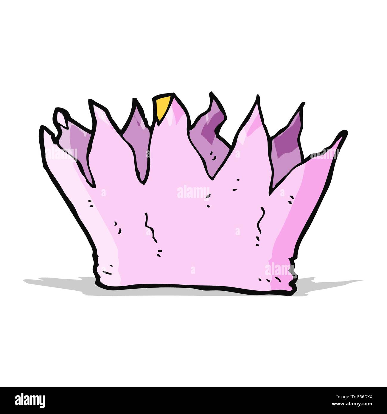 cartoon paper crown Stock Vector Image & Art - Alamy