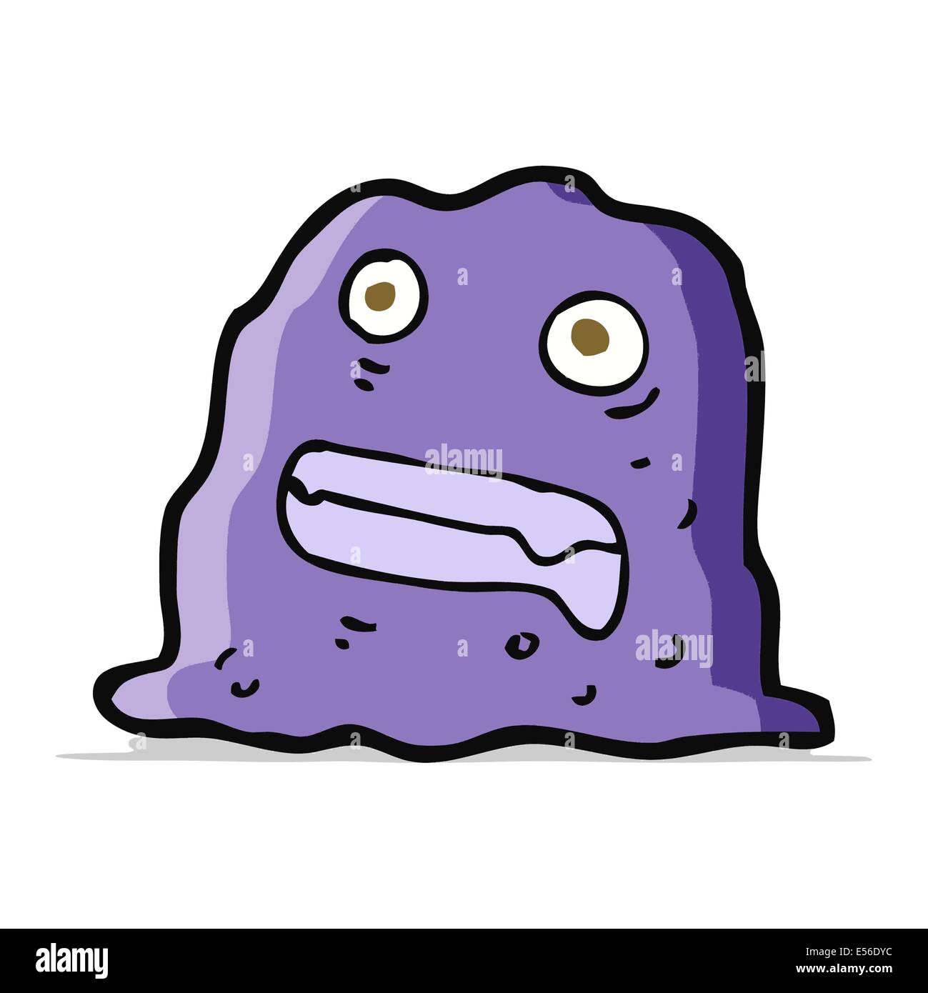 Cartoon slime creature Cut Out Stock Images & Pictures - Alamy