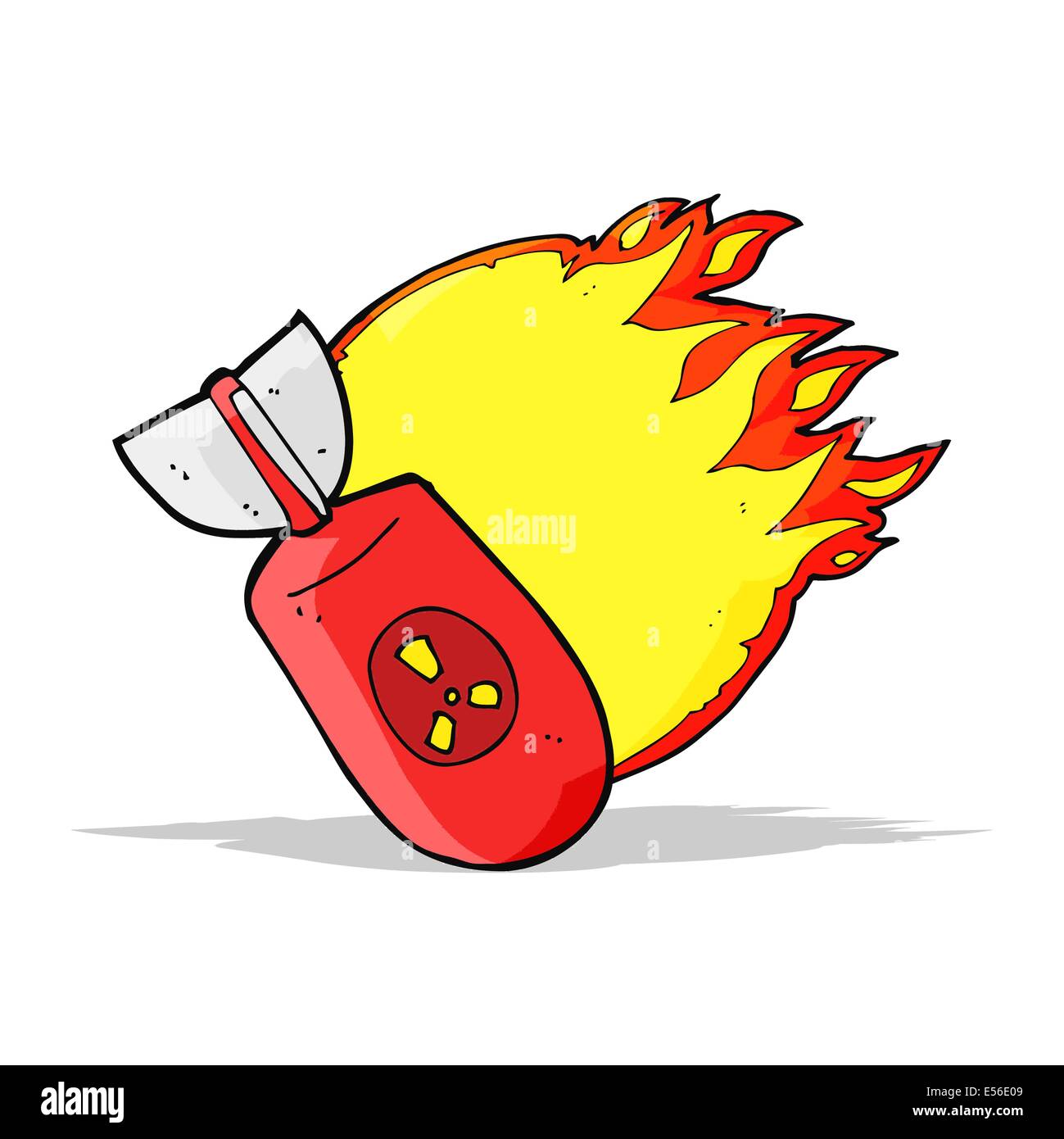 cartoon atom bomb Stock Vector Image & Art - Alamy