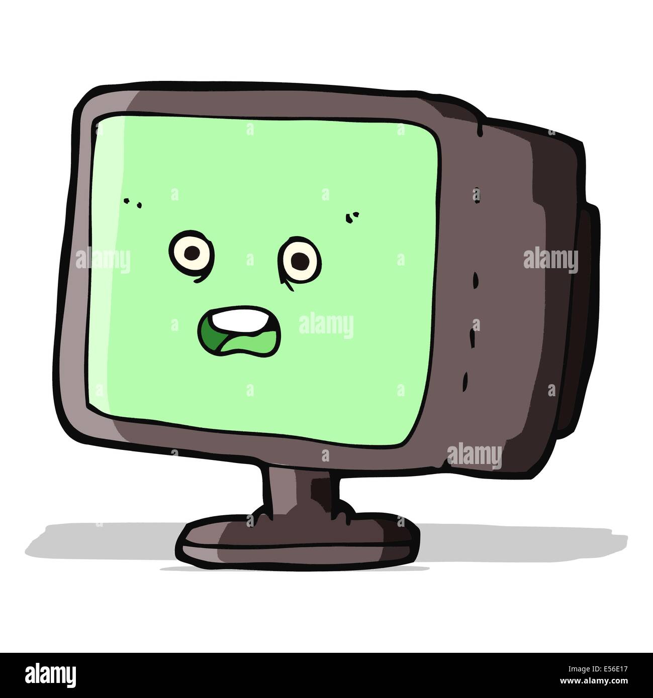 cartoon computer screen Stock Vector Image & Art - Alamy