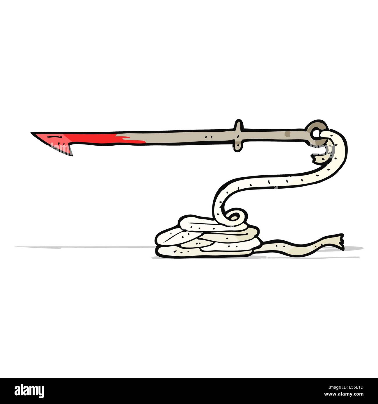 Cartoon harpoon hi-res stock photography and images - Alamy