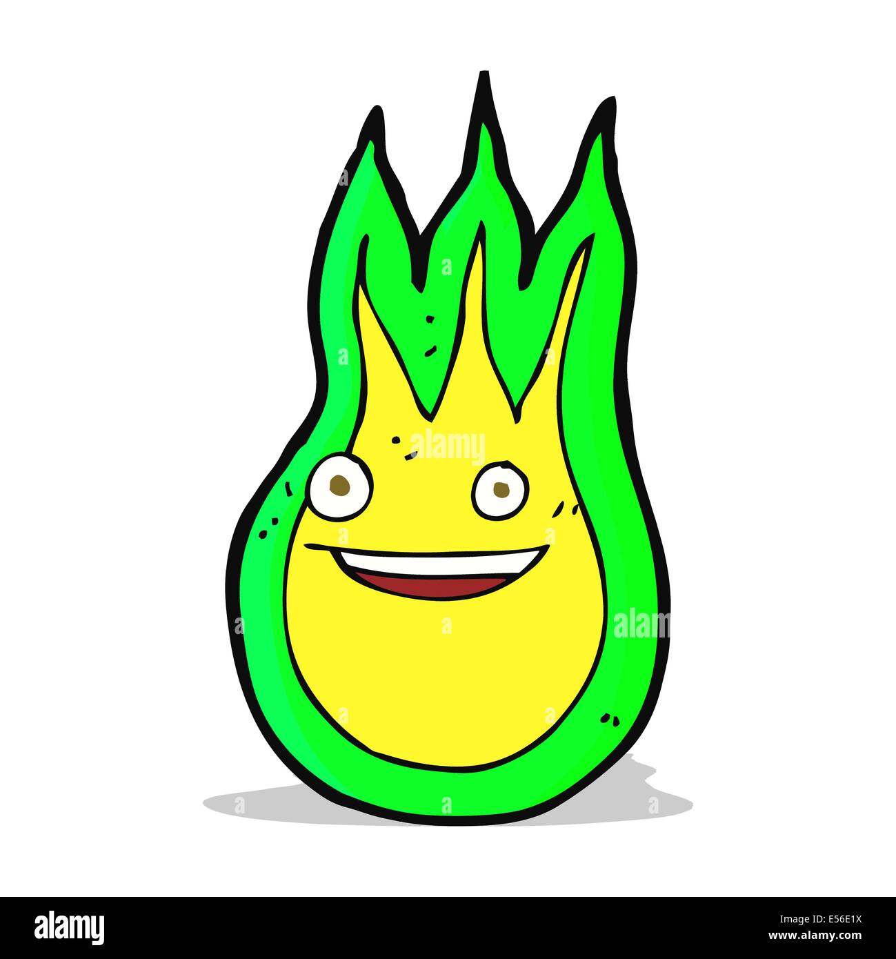 cartoon friendly fireball Stock Vector Image & Art - Alamy