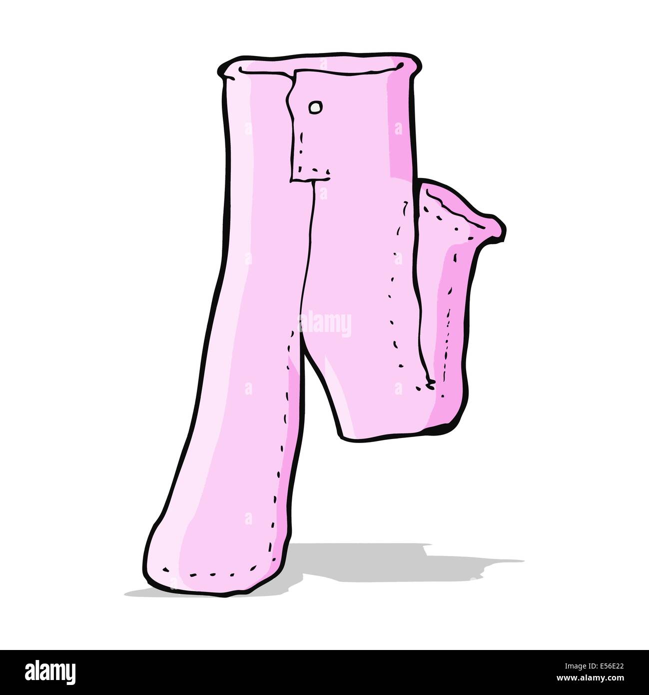 cartoon pair of pink pants Stock Vector Image & Art - Alamy