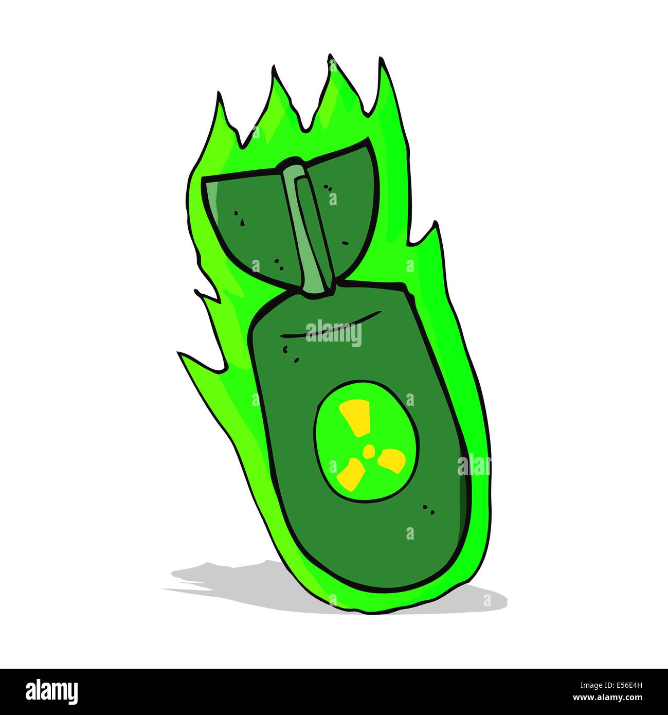 Cartoon Atom Bomb Cut Out Stock Images & Pictures - Alamy