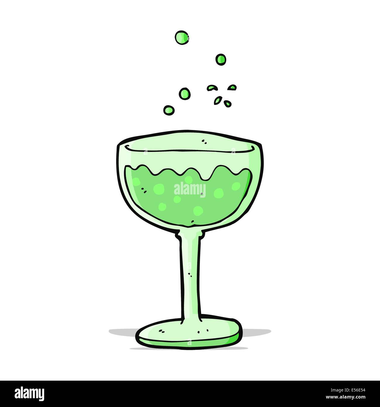 cartoon sparkling cocktail Stock Vector Image & Art - Alamy