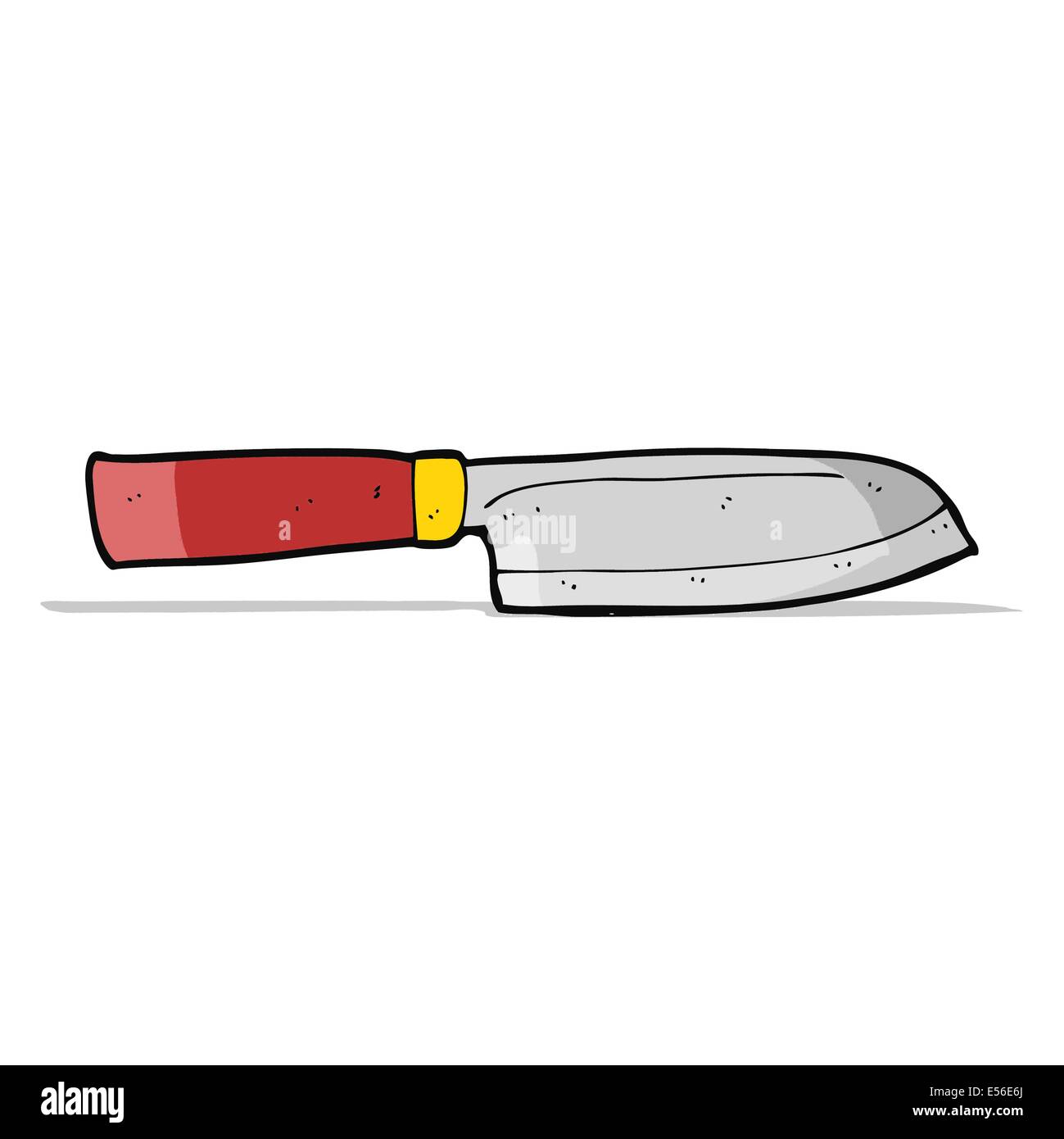 cartoon kitchen knife Stock Vector Image & Art - Alamy