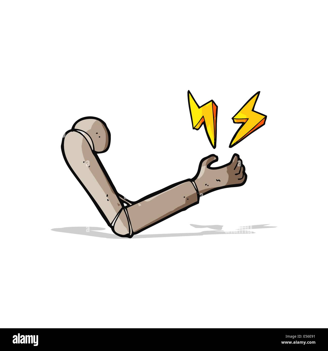cartoon prosthetic arm Stock Vector Image & Art - Alamy