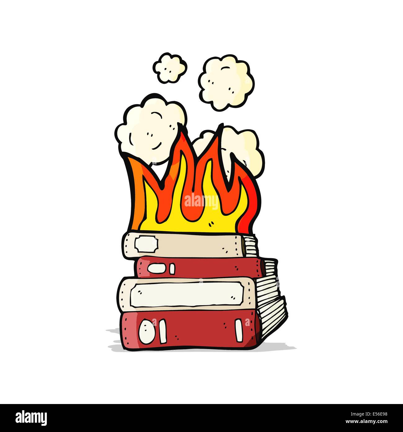 cartoon old books Stock Vector Image & Art - Alamy