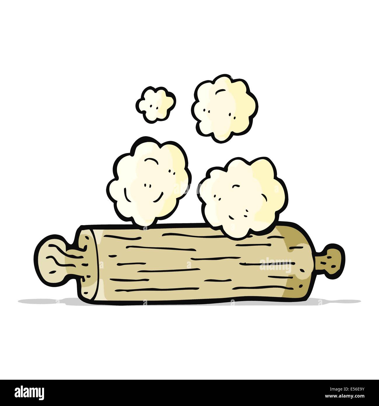 cartoon rolling pin Stock Vector Image & Art - Alamy