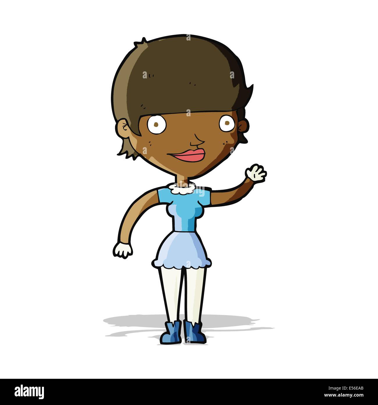 cartoon woman with idea Stock Vector Image & Art - Alamy