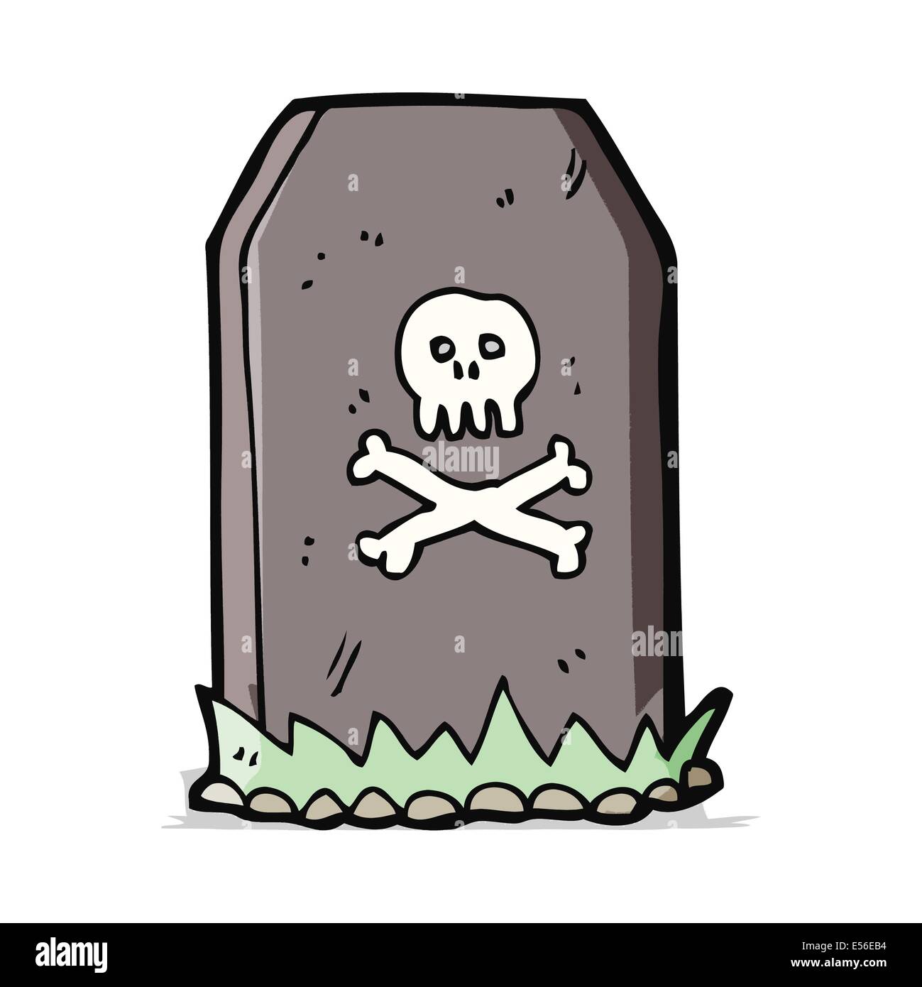 cartoon spooky grave Stock Vector Image & Art - Alamy
