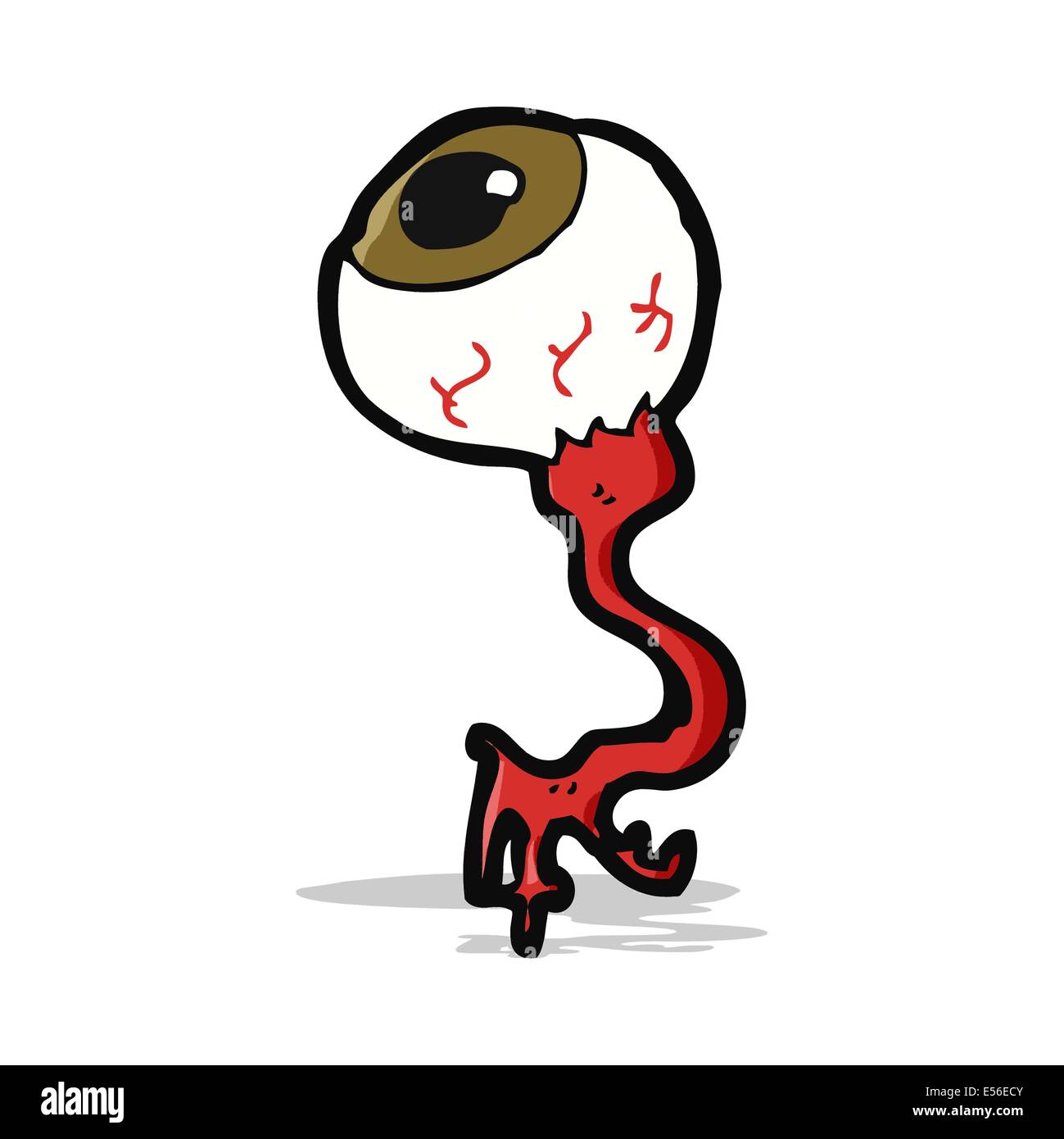 cartoon gross eyeball Stock Vector Image & Art - Alamy