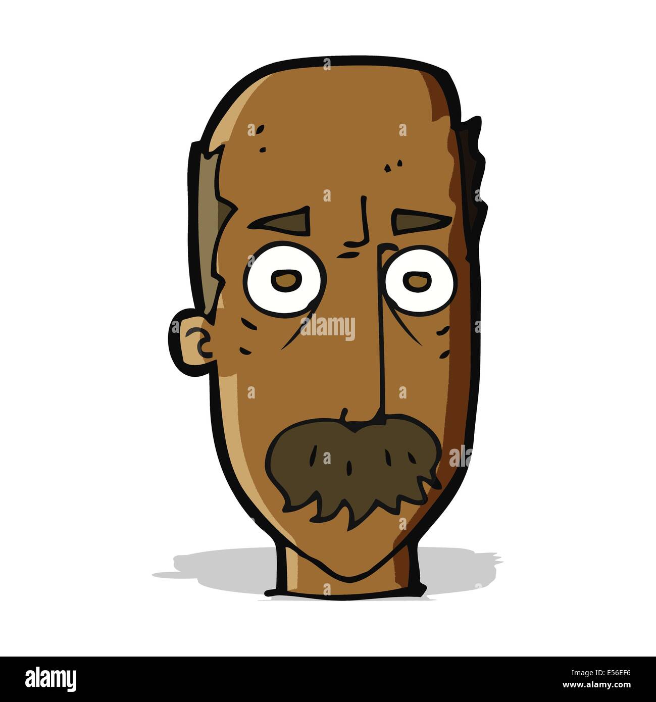 cartoon man with mustache Stock Vector Image & Art - Alamy