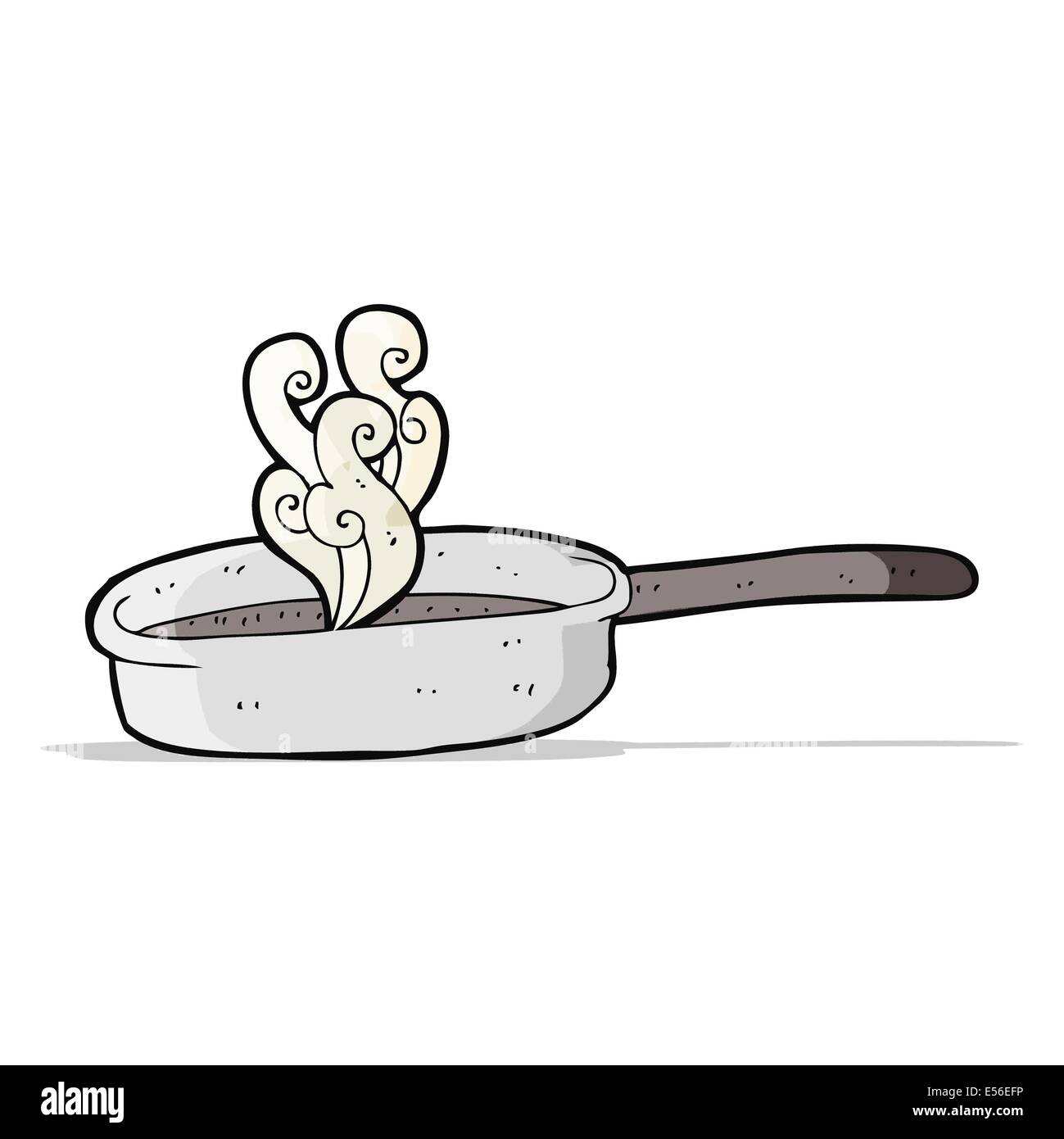cartoon frying pan Stock Vector Image & Art - Alamy