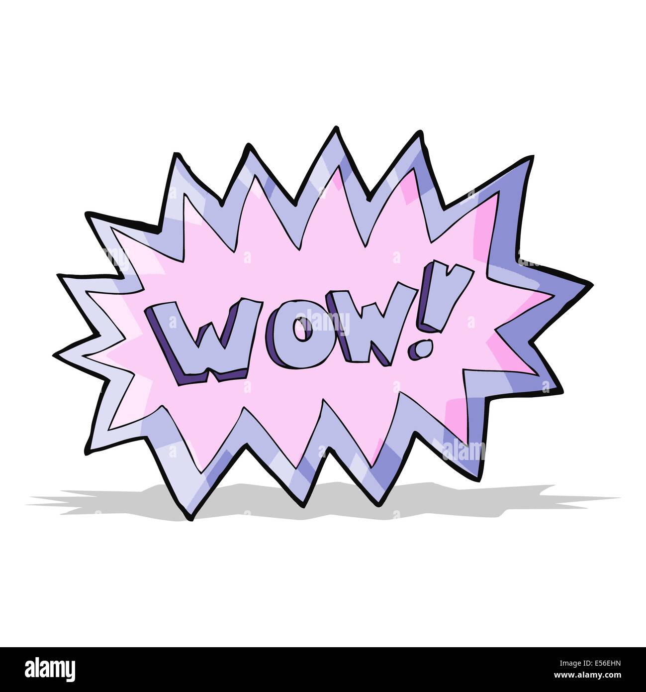 cartoon wow explosion Stock Vector Image & Art - Alamy