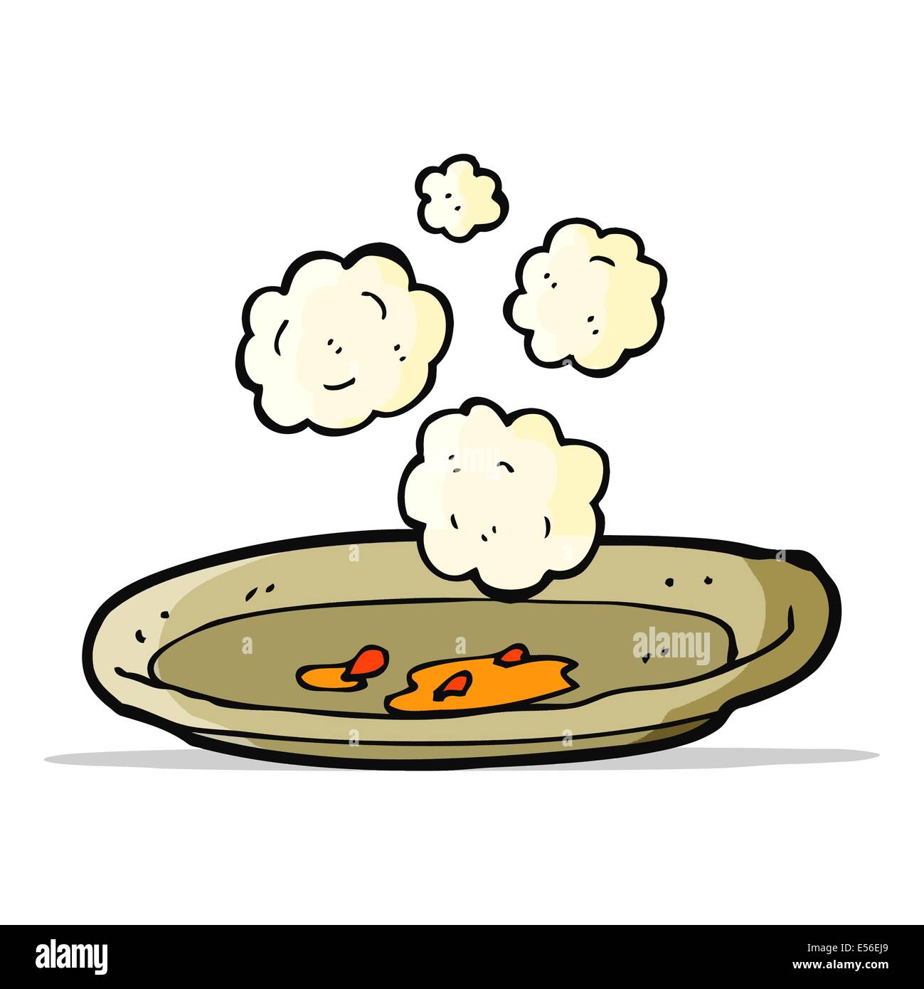 cartoon empty plate Stock Vector Image & Art - Alamy