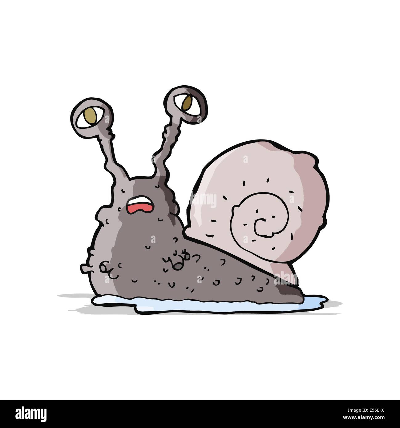 cartoon gross snail Stock Vector Image & Art - Alamy