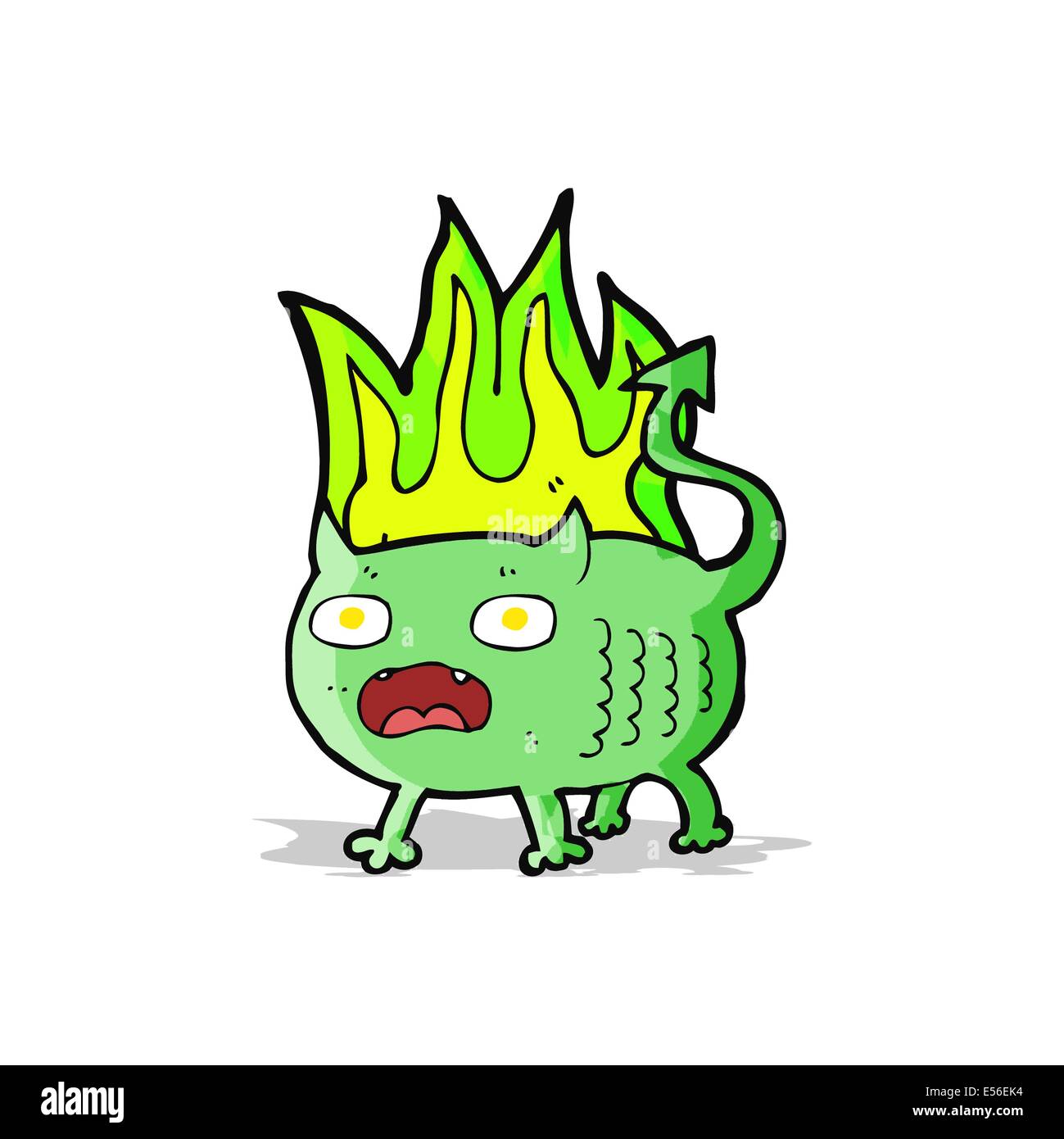 cartoon little imp Stock Vector Image & Art - Alamy