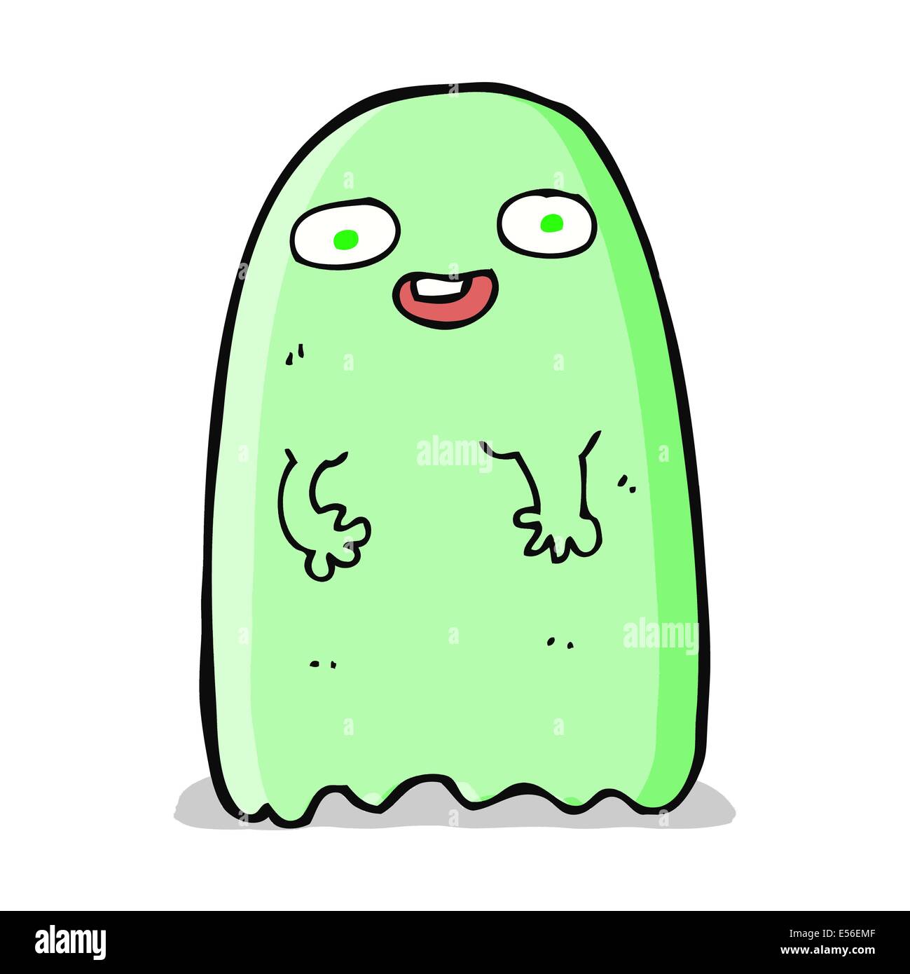 funny cartoon ghost Stock Vector Image & Art - Alamy