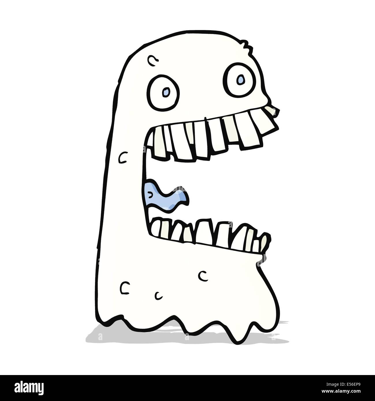 cartoon gross ghost Stock Vector Image & Art - Alamy