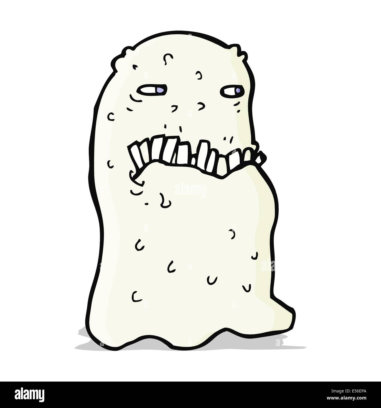 cartoon gross ghost Stock Vector Image & Art - Alamy