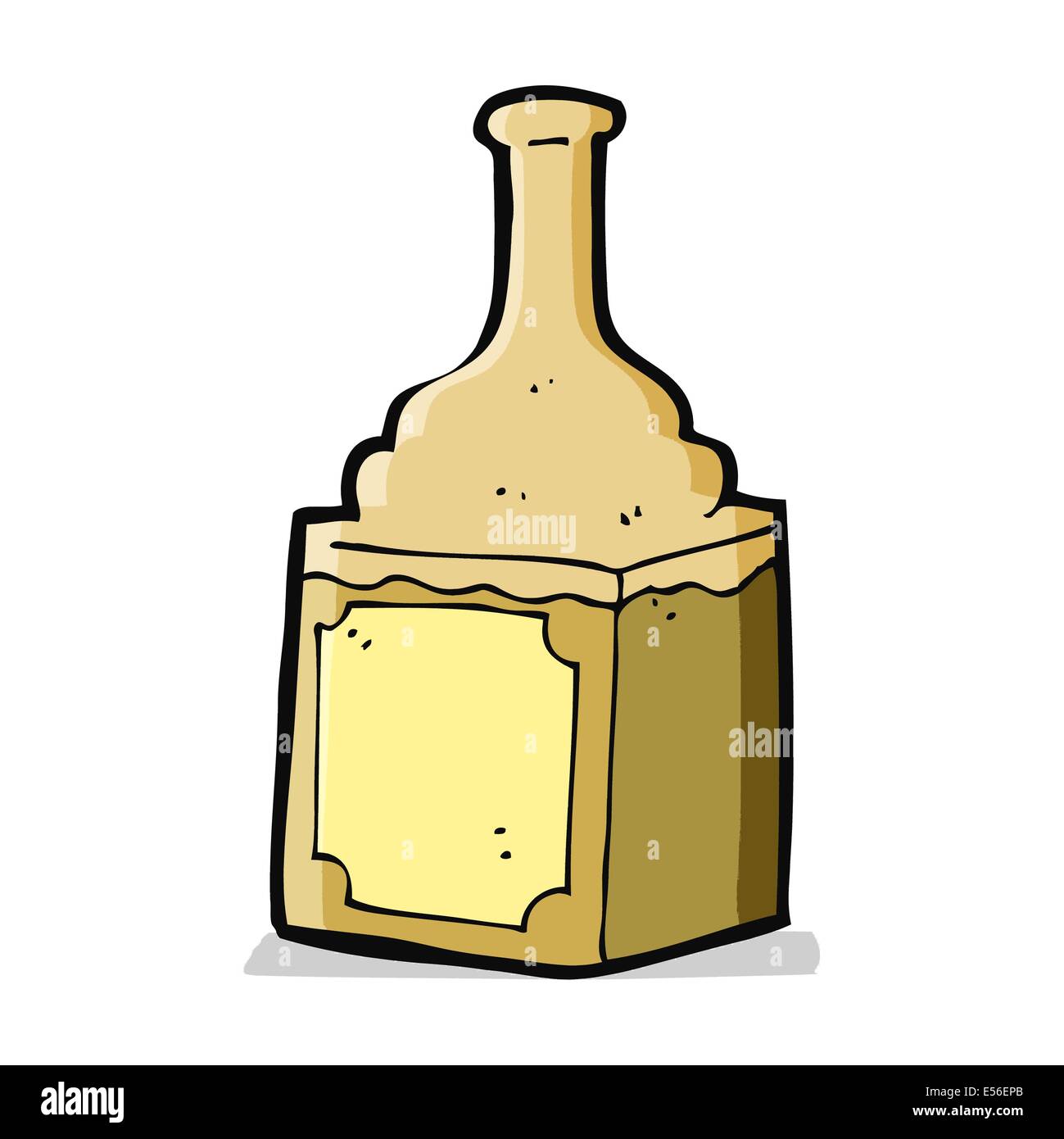 cartoon whiskey bottle Stock Vector Image & Art - Alamy