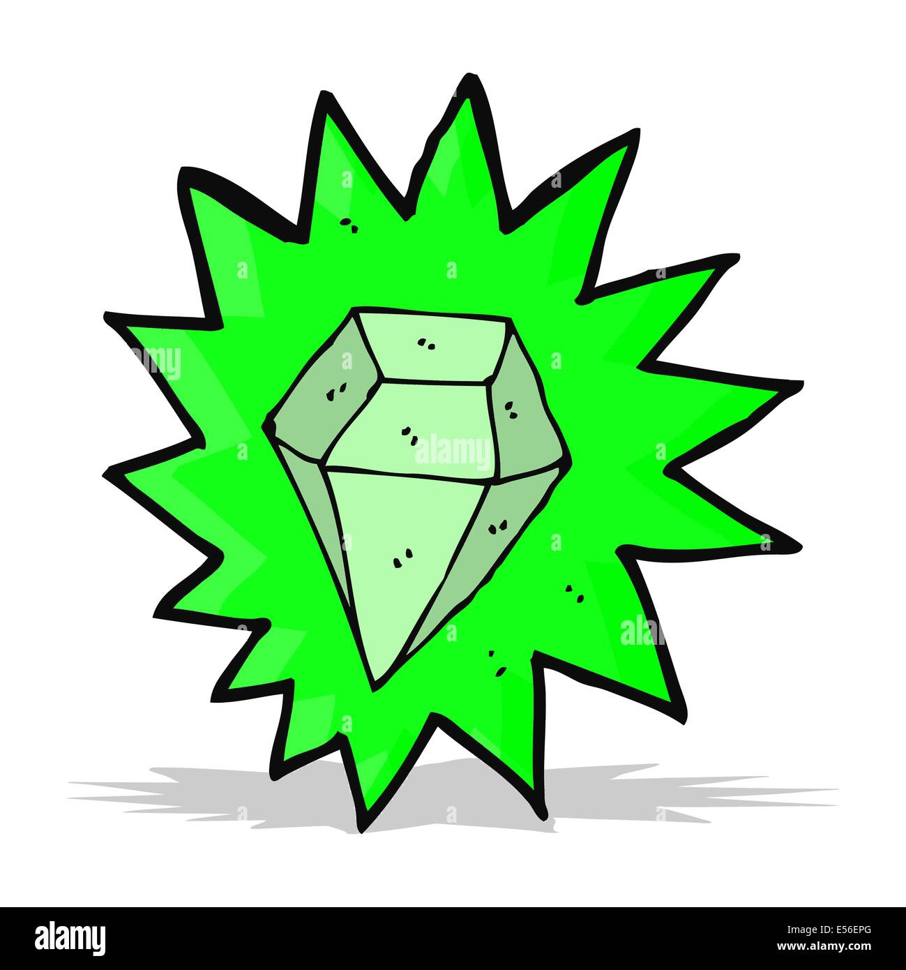 cartoon huge emerald Stock Vector Image & Art - Alamy
