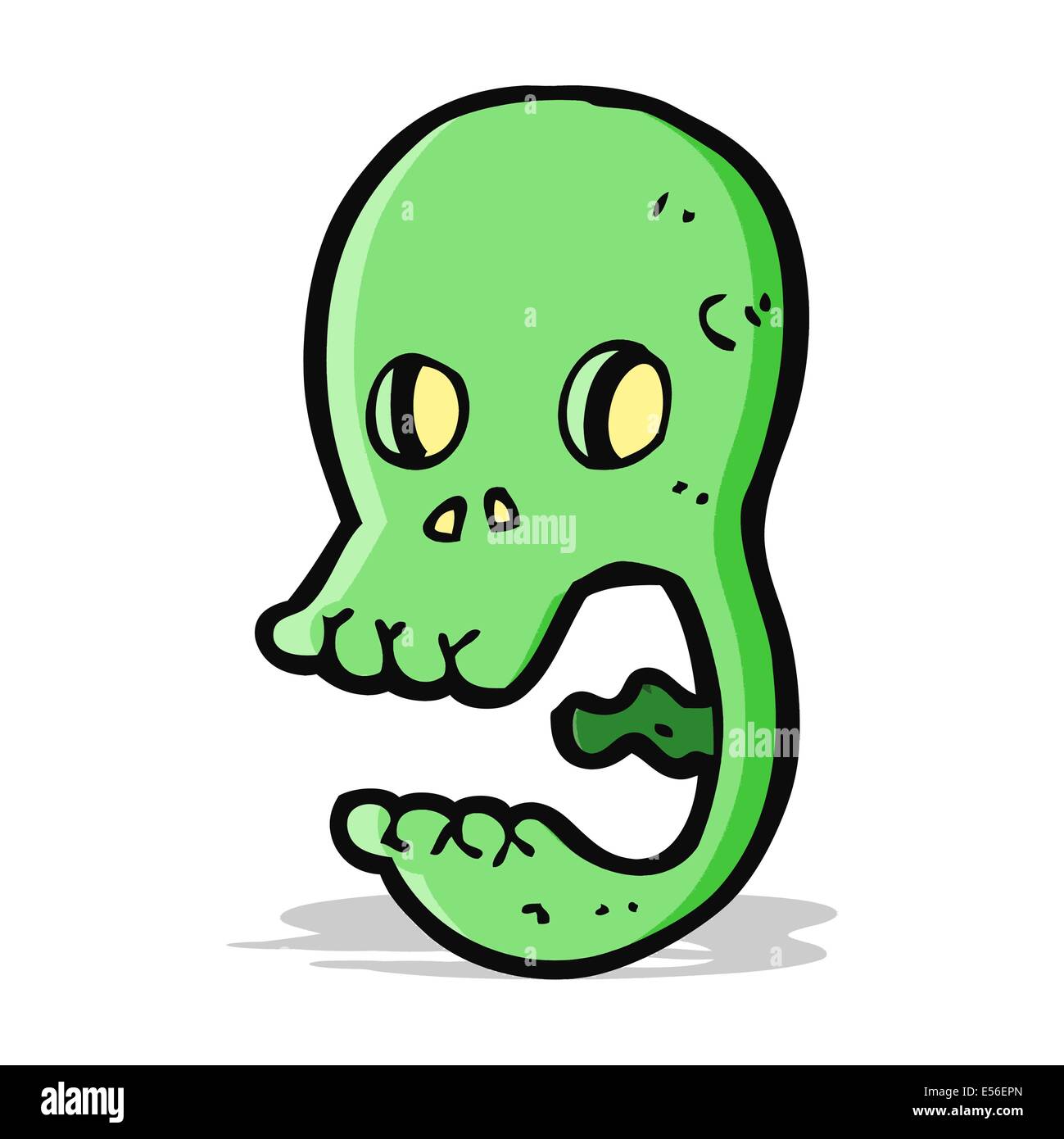 funny cartoon skull Stock Vector Image & Art - Alamy