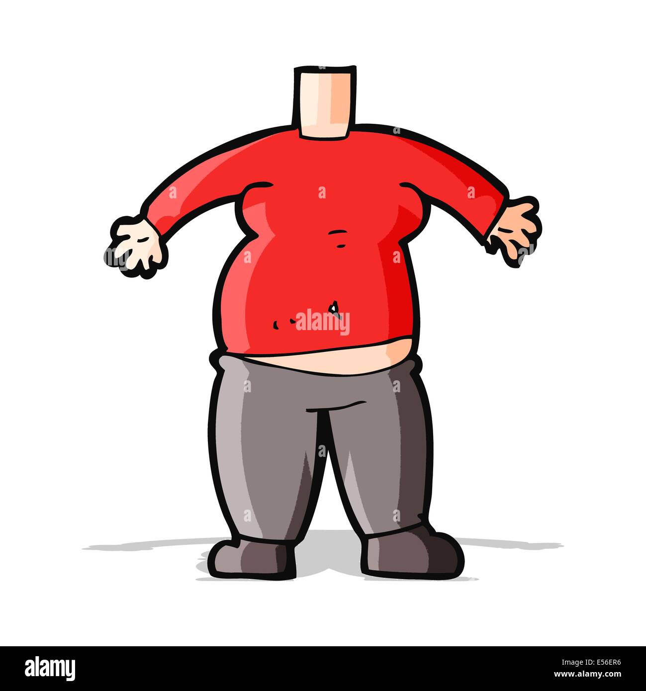 cartoon body (mix and match cartoons or add your own photo head Stock ...