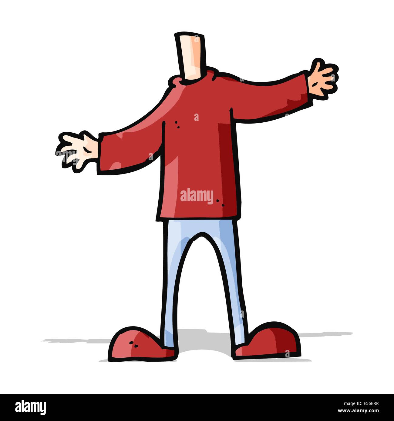 cartoon body (mix and match cartoons or add your own photo head Stock ...